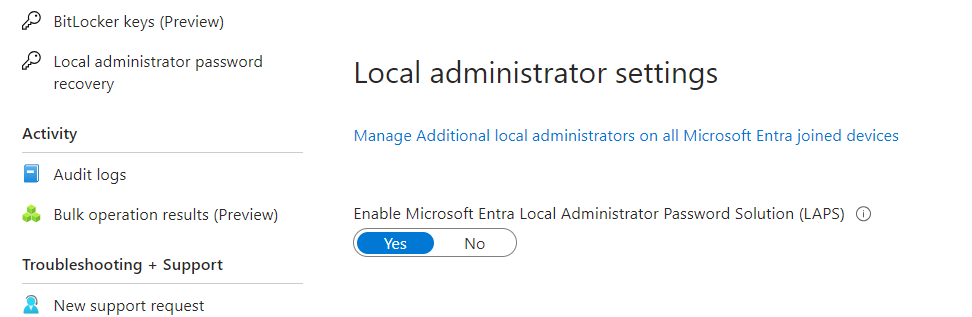 Microsoft Intune 13 – Configure Local Administrator Password Solution ...