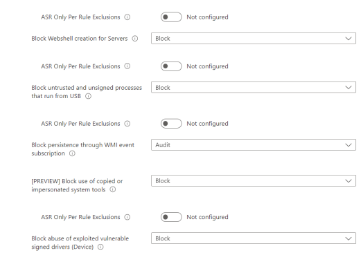 Microsoft Intune 15 – Attack Surface Reduction Rules. – @2codemonte