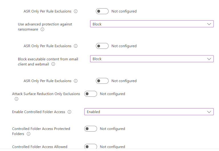 Microsoft Intune 15 – Attack Surface Reduction Rules. – @2codemonte