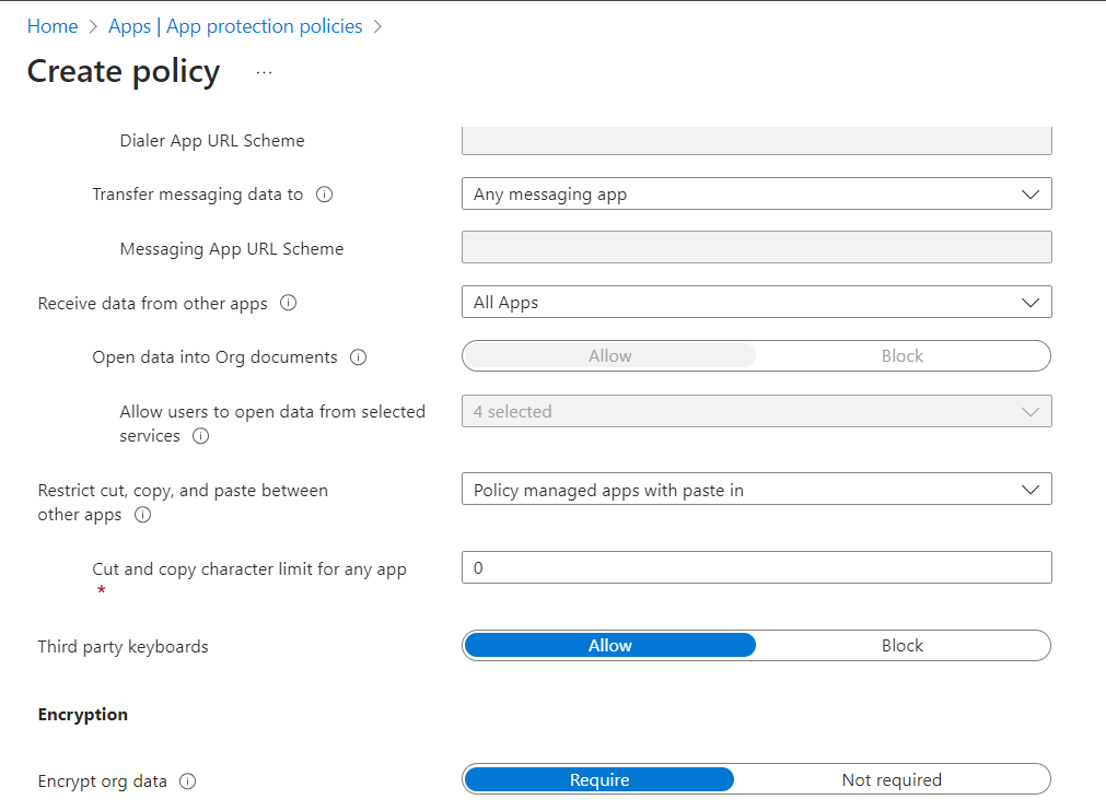 Microsoft Intune 17 – Mobile Application Management Policies for iOS ...