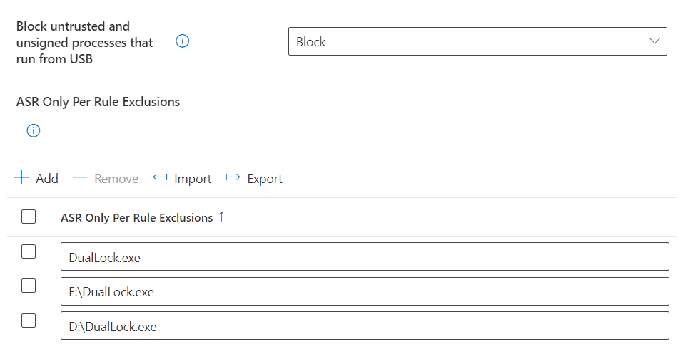 Microsoft Intune 19 – Add ASR Rule Exclusion – @2codemonte